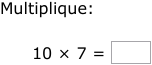IXL —Multiplique por 7 (prática de 3º ano matemática)